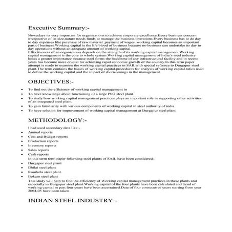 Executive summary | PDF