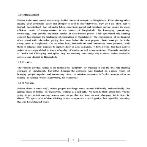Executive summary | DOCX | Logistics and Transportation Industry ...