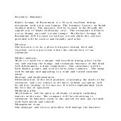 Executive SummaryBabas Lounge & Restaurant is a 30-seat excel | PDF