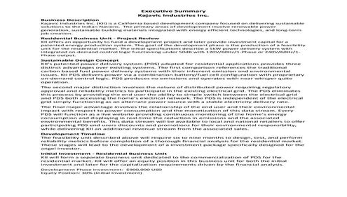 Executive Summary Example Apa Format