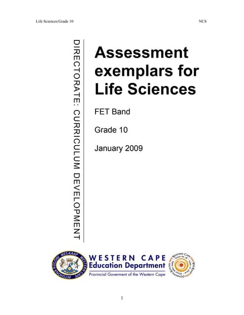Grade11 life sciences practical task | PDF