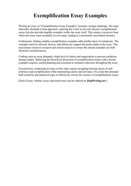 Exemplification Essay Sample.pdf