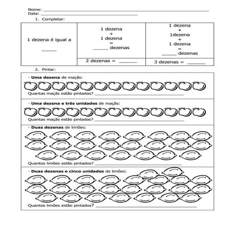 Formando grupos de 10