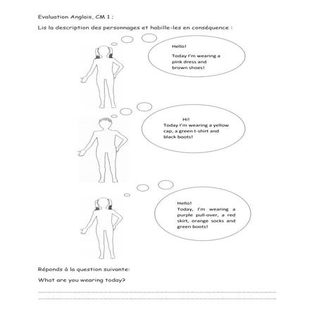 Exercice anglais | PDF