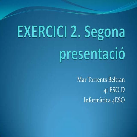 Exercici 2 | PPSX