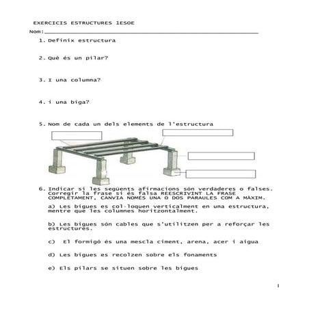 Exercicis estructures1 | PDF