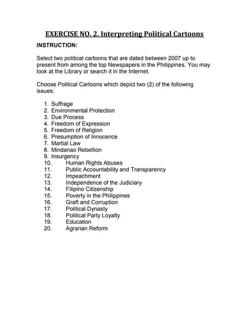 How to analyse cartoons in iB English language and lit | PPTX