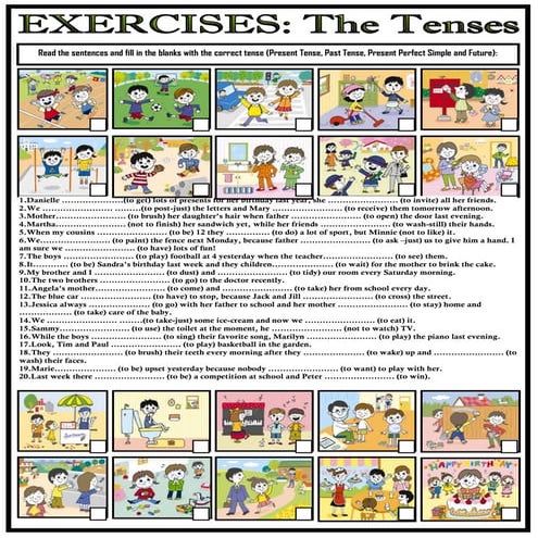 Past Tense 1 | DOC | Birthday | Personal Celebrations & Life Events