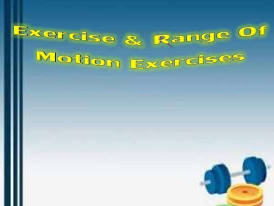 Active movements | PPTX | Physical Therapy | Wellness