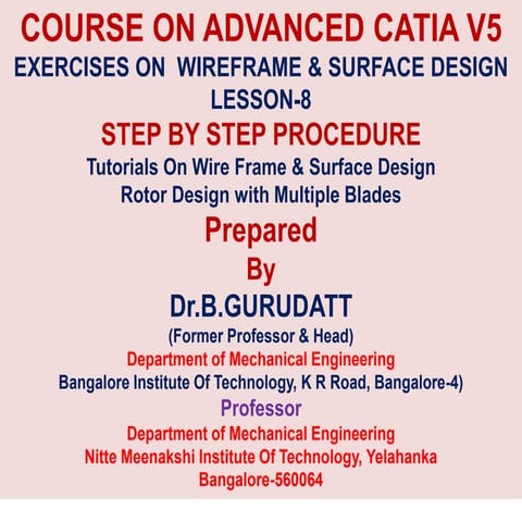 Lesson 1 - Surface design-basic commands-help files ppt | PDF