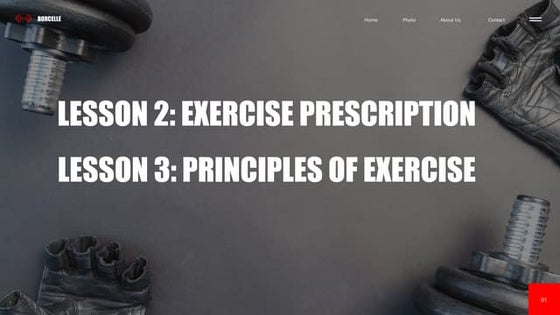 The 9 Principles of Exercise | PPTX | Fitness and Exercise | Healthy Living