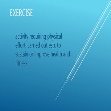 Exercise | PPT