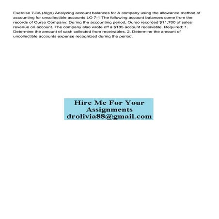 Exercise 73A Algo Analyzing account balances for A compan.pdf