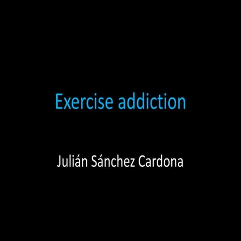 Exercise addiction | PPTX | Illegal Drugs, Tobacco, eCigarettes, Vaping ...