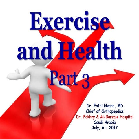 Exercise and health part 3 | PPT