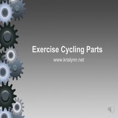 Exercise cycling parts | PPT