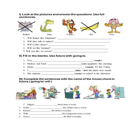 Exercise in future | DOCX