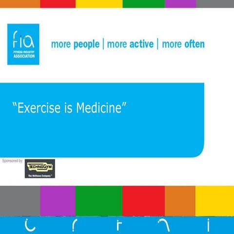Exercise is Medicine | PPTX