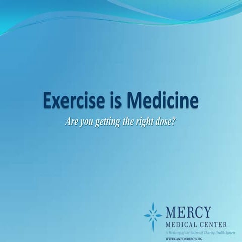 Exercise Is Medicine: How a Medical Fitness Center Differs from a ...