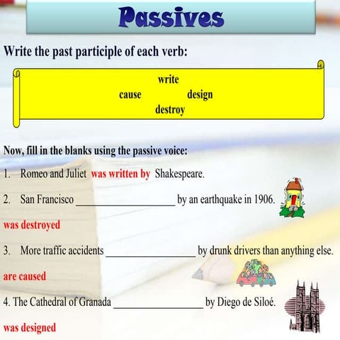 Exercise passives | PPTX