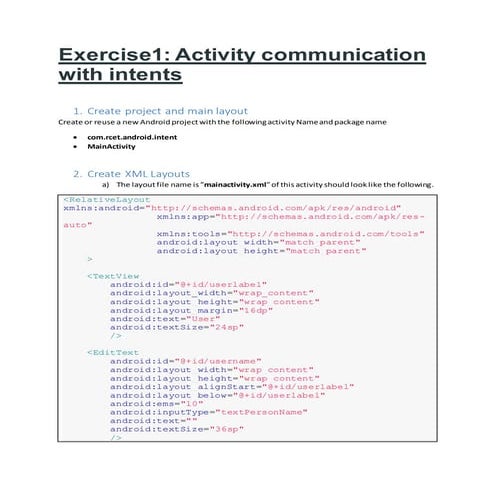 Exercises | DOCX | Programming Languages | Computing