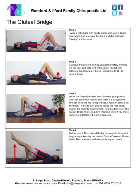 Exercises – core stability single leg balancing | PDF