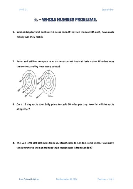 4 ESO Academics - Unit 0 - Exercises 0.4 | PDF