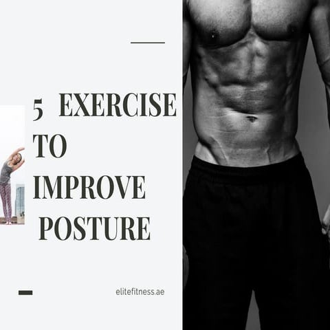 Exercises to improve posture | PDF
