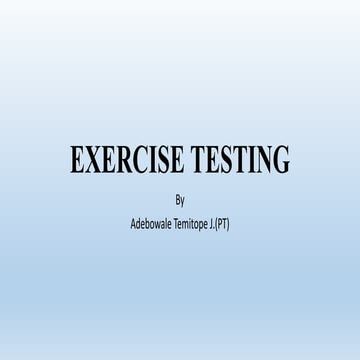 Treadmill test in cardiology | DOCX
