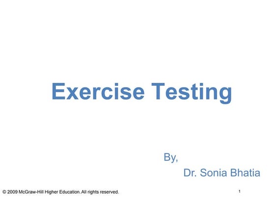 Treadmill test in cardiology | DOCX | Heart and Cardiovascular Diseases ...