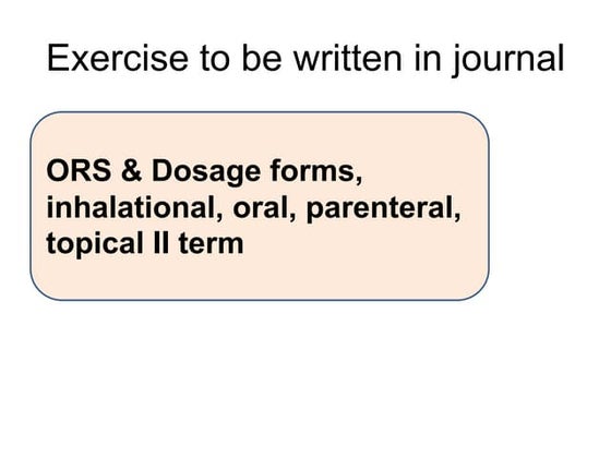 Ors mbbs class | PPTX