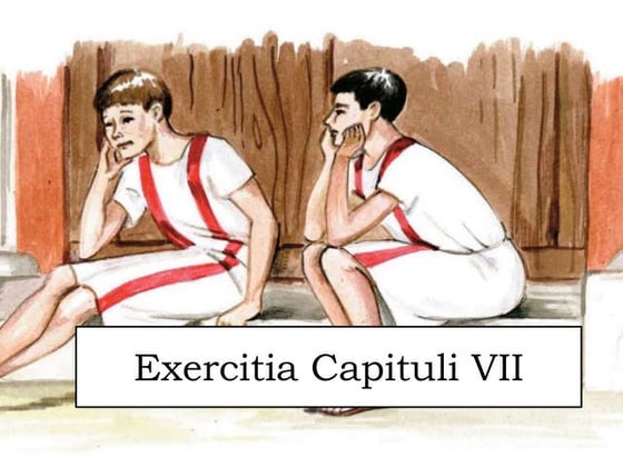 Exercitia capituli iii - pronomen relativus | PPT
