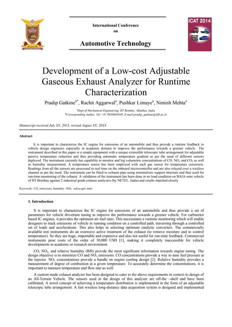 Amesa dioxin sampler datasheet | PDF