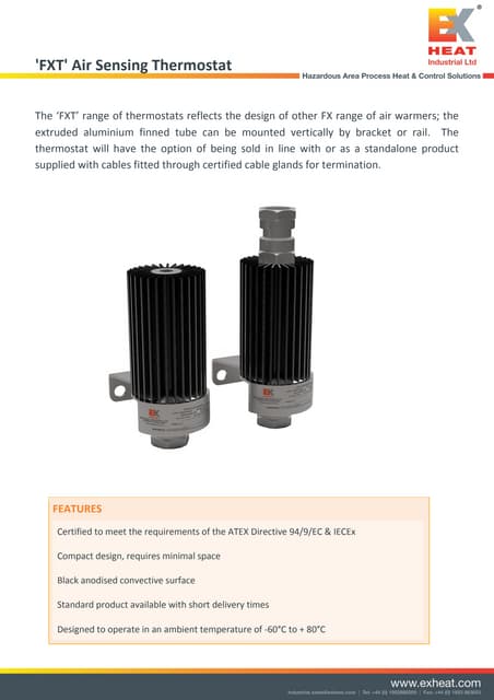 FXE Finned Extruded Enclosure Heater Exheat Flameproof Fan Heaters ...