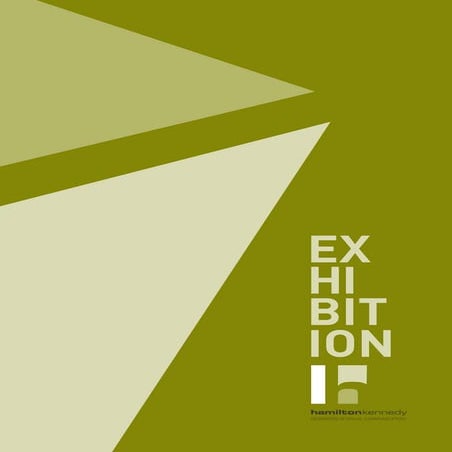 Exhibit Design - Greg Hamilton | PDF