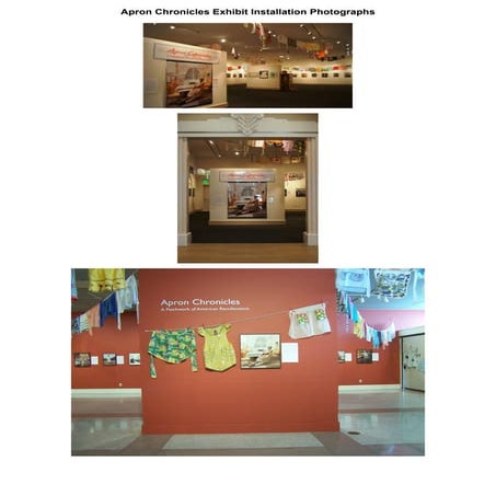 Exhibit installation photographs | PDF