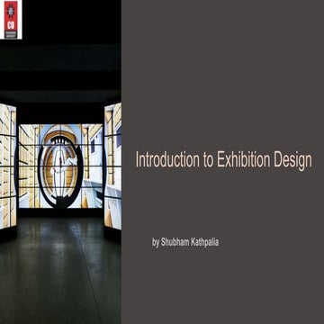 Exhibition-Design work of how to do it in a good way | PPTX