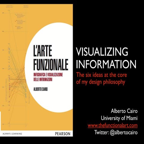 Exhibitionist #03 Alberto Cairo | PPT