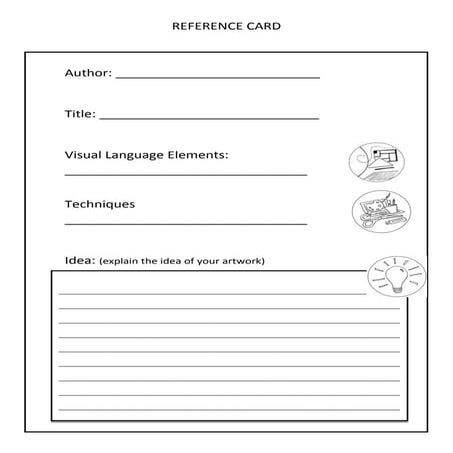 4th Exhibition reference card VC | PDF