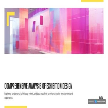 Innovative Exhibition Stand Design for Impactful Engagement | PPT