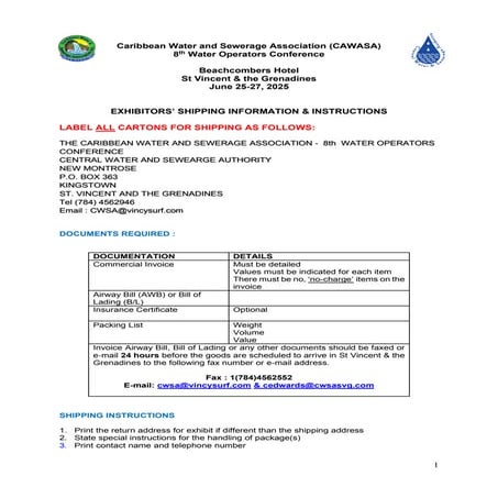 Exhibitors Shipping Information and Instructions - WOC 2025 (002).pdf