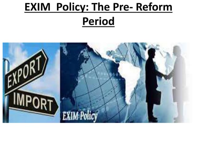Export Import policy | PPTX