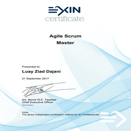 Exin Agile Scrum Master (ASM) | PDF