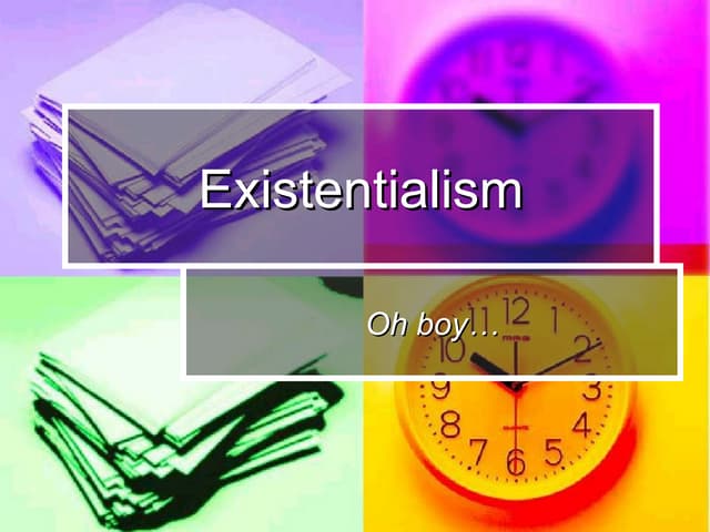 Existentialism | PPTX