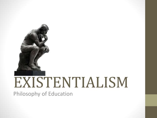 EXISTENTIALISM | PPTX