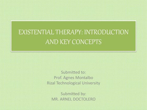 An Overview: Person Centered Therapy | PDF