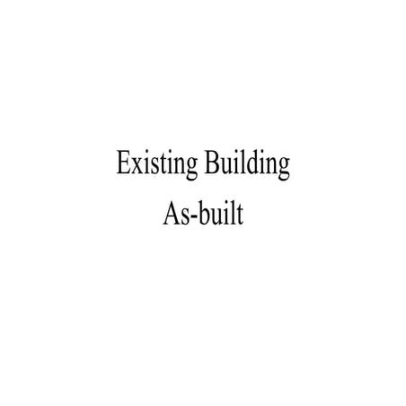 Existing building | DOCX