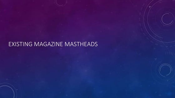 Cover lines for my magazine | PPT