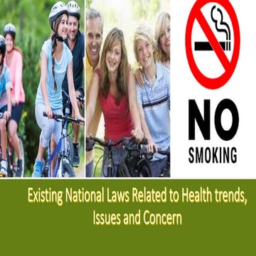 Existing National Laws Related to Health trends,.pptx