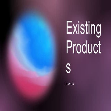Existing Products | PPTX